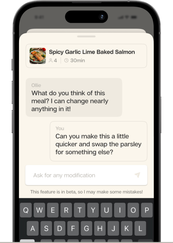 Ollie Your Ai Personal Chef